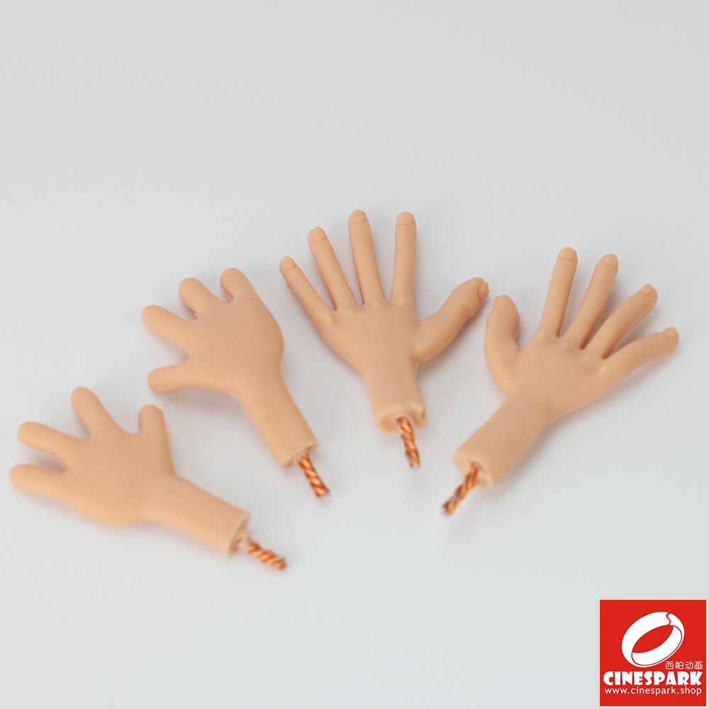Silicone hands for puppet – CineSpark Studio