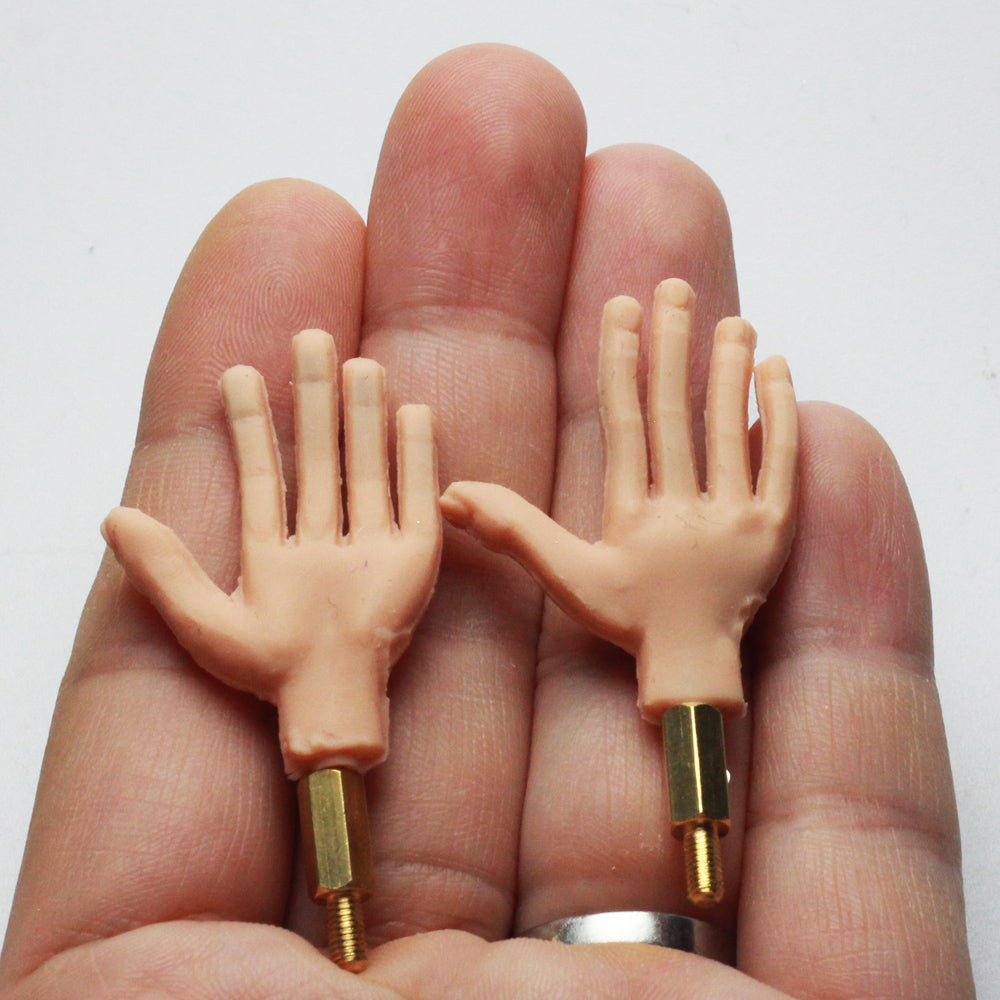 Silicone hands for puppet – CineSpark Studio